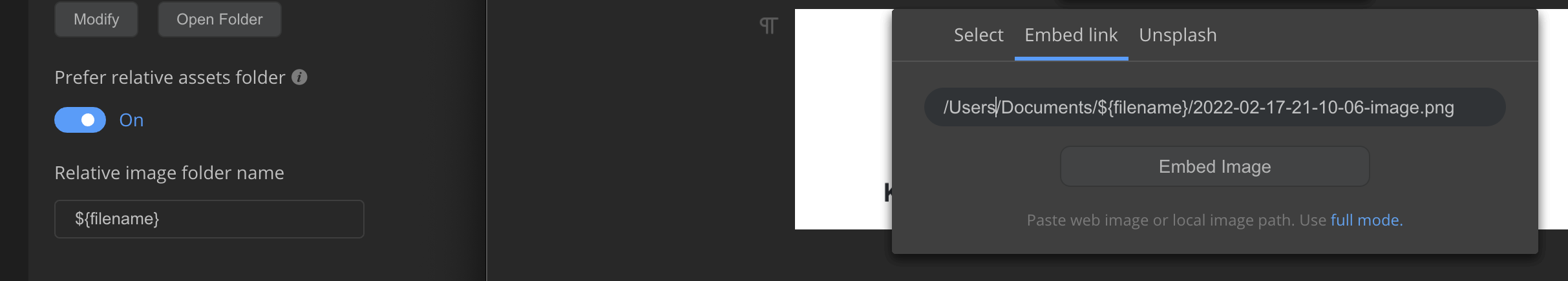 Relative image folder name not available · Issue #3029 · marktext/marktext · GitHub
