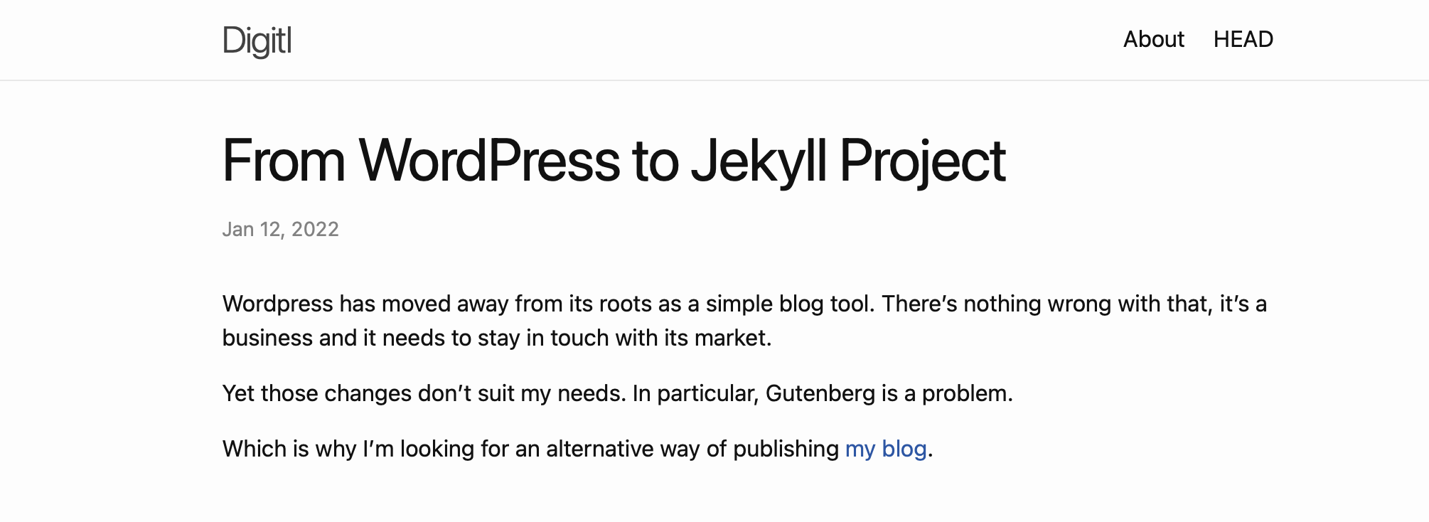 Where does that HEAD link on the top right come from? · Issue #637 · jekyll/minima · GitHub