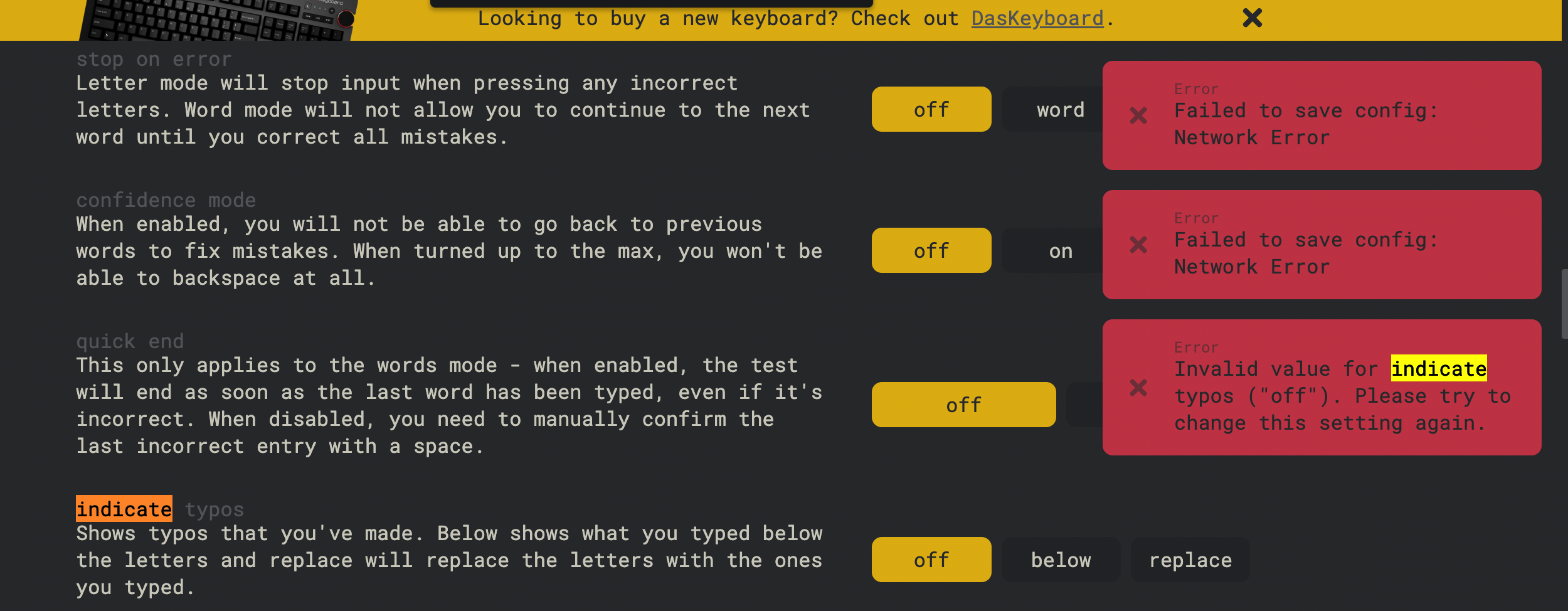 "Failed to save config: Network Error" bug when the user logged in · Issue #2841 ...
