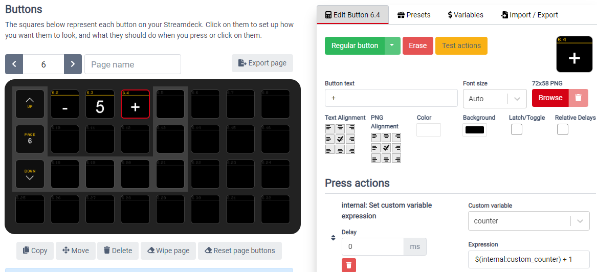about increase/decrease custom variable · Issue #1723 · bitfocus/companion · GitHub