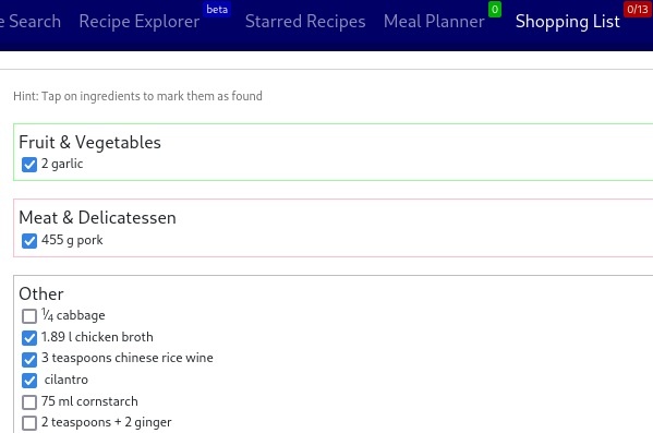 bug: chiclet counters are not updating correctly · Issue #244 · openculinary/frontend · GitHub
