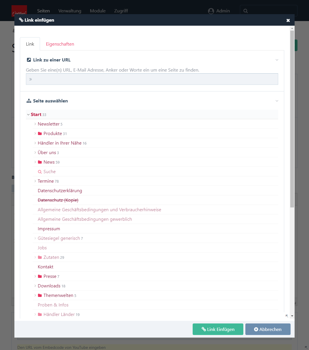 Add option in Bard field to link to pages/collections · Issue #236 · statamic/ideas · GitHub