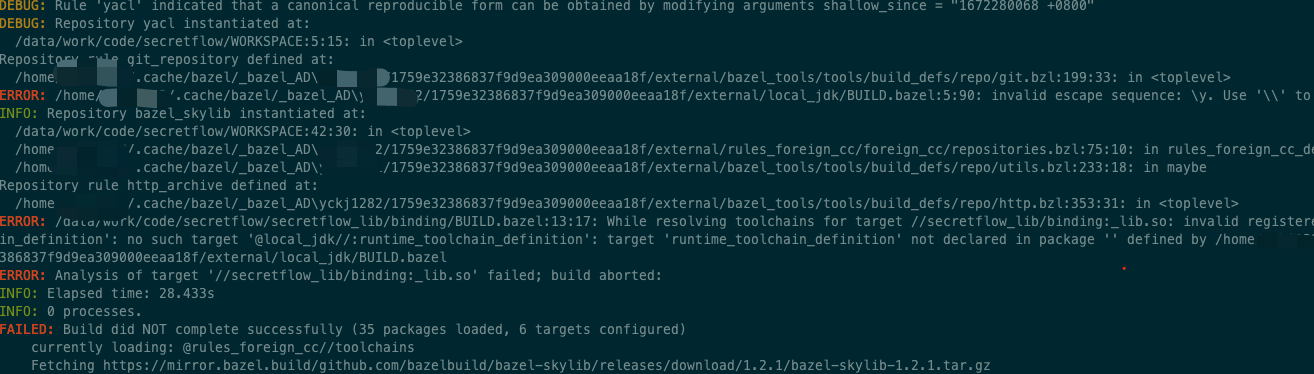 源码安装出现错误 · Issue #272 · secretflow/secretflow · GitHub