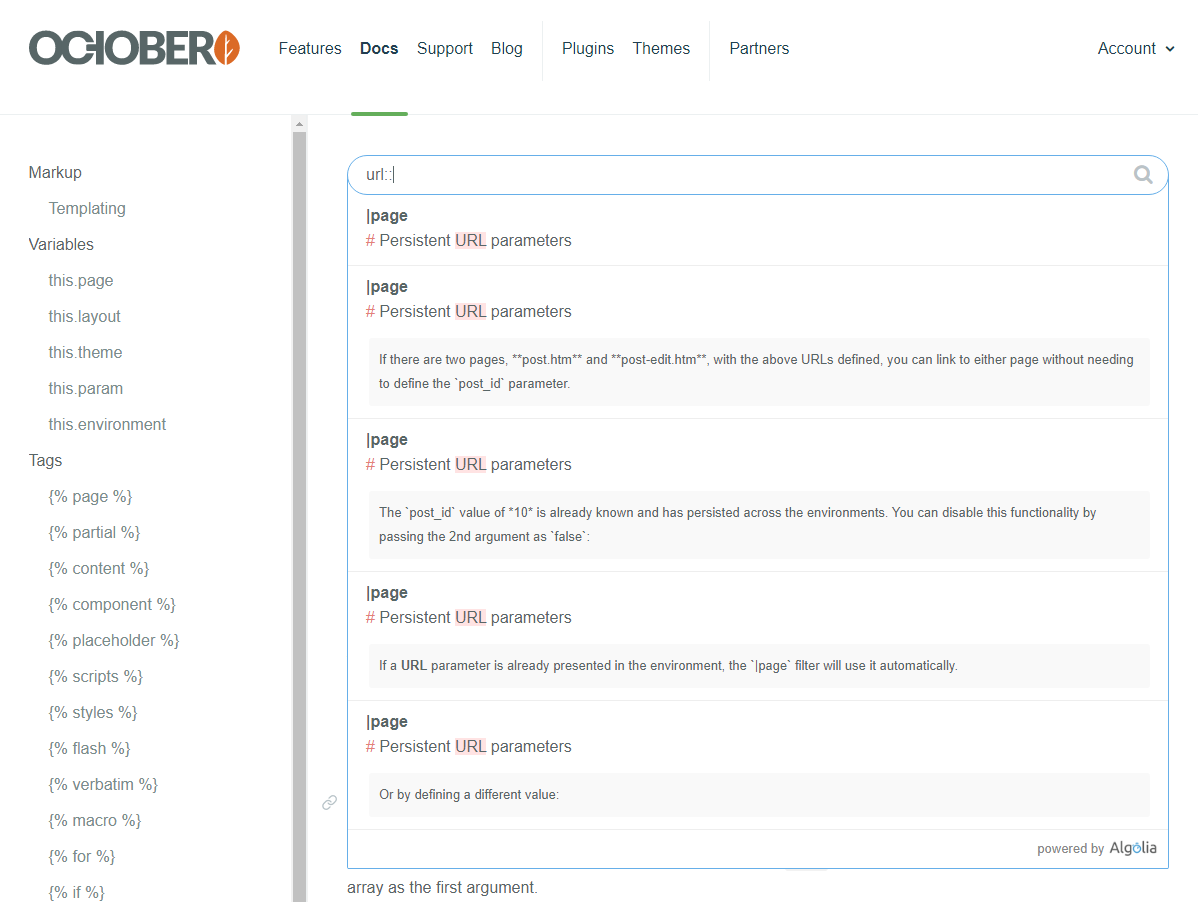 Would october consider switching to use Google custom search instead · Issue #4692 · octobercms ...