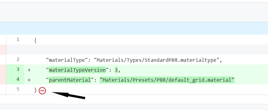 JSON Serialization Doesn't End With Newline · Issue #7498 · o3de/o3de · GitHub