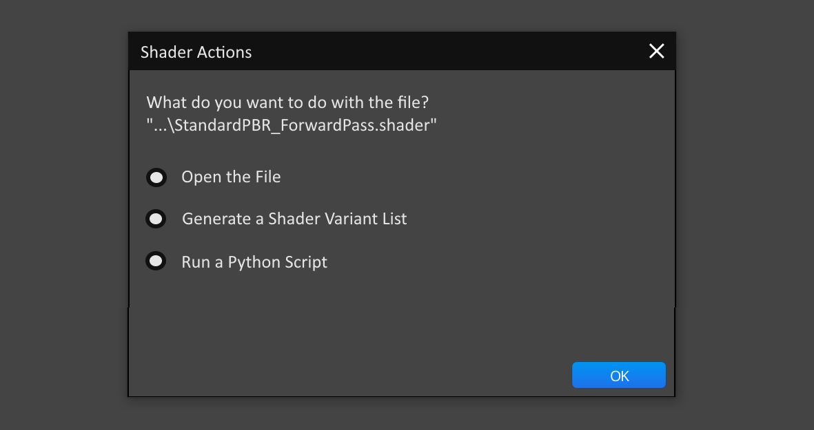 Smc Use Python To Create Shader Variant List · Issue 11380 · O3de