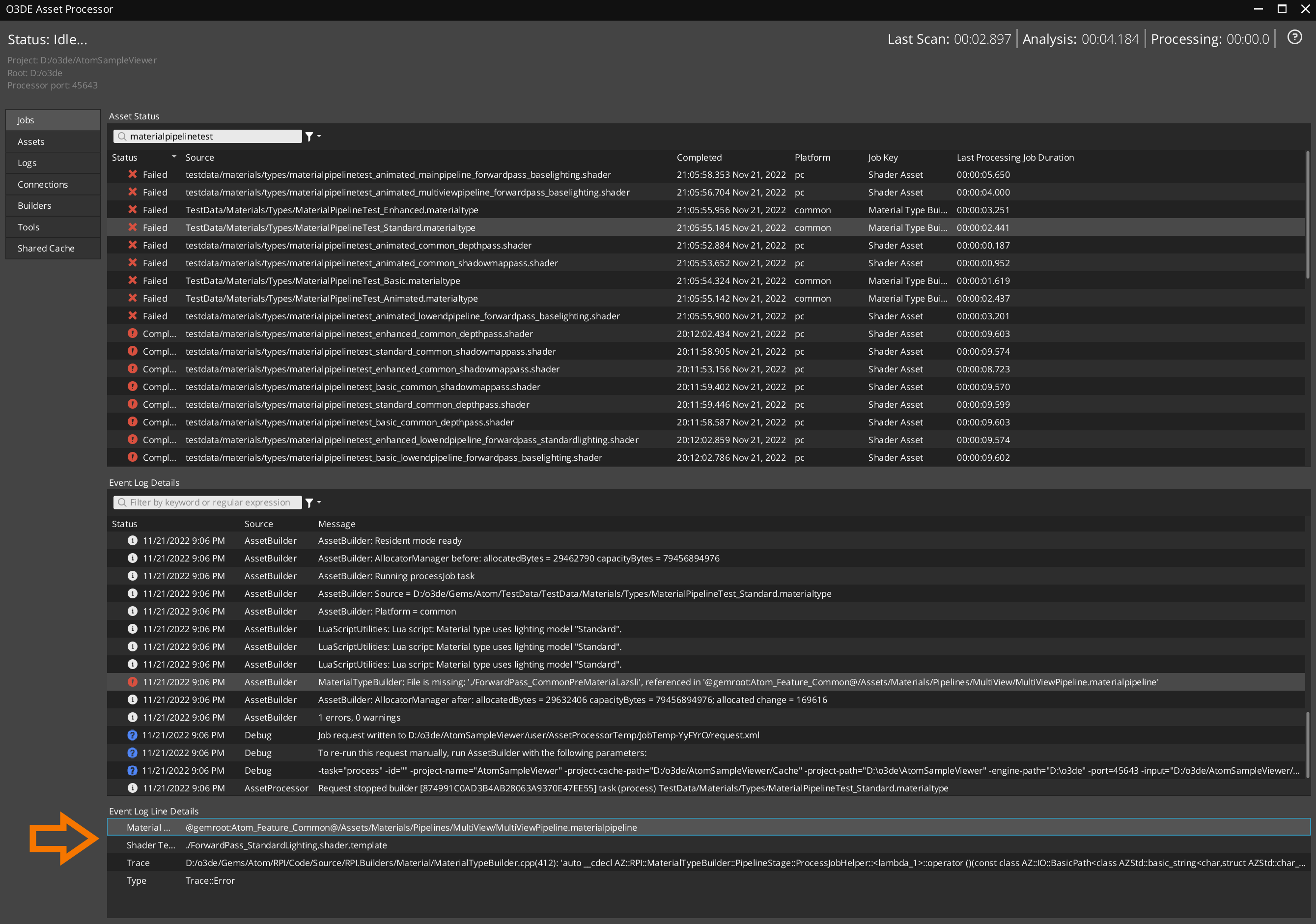 Event Log Line Details Key Column Cut Off · Issue 13330 · O3de O3de · Github