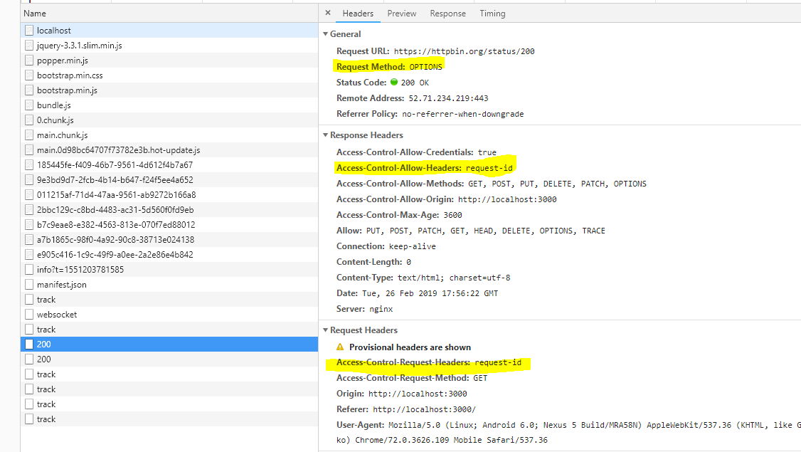Will ApplicationInsights-JS support "Request-Id" header for "fetch" method in client's CORS ...