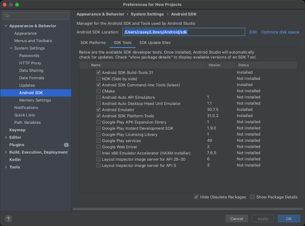 Using the CLI to accept the android license crashes · Issue #86184 · flutter/flutter · GitHub