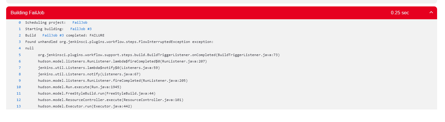 Don't include stack trace for FlowInterruptedExceptions · Issue #274 ...