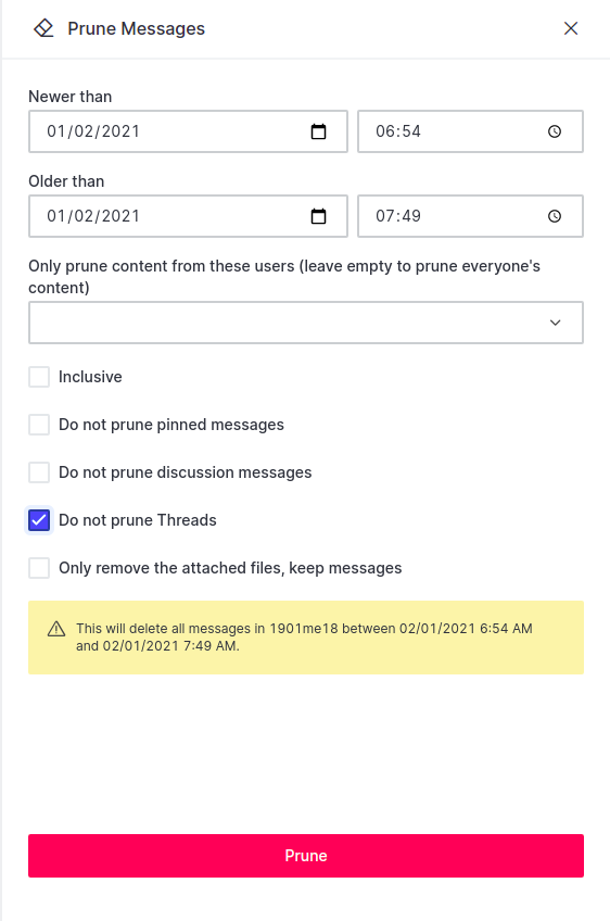 Weird Times Expressed In Prune Messages Panel · Issue 20784 · Rocketchatrocketchat · Github 