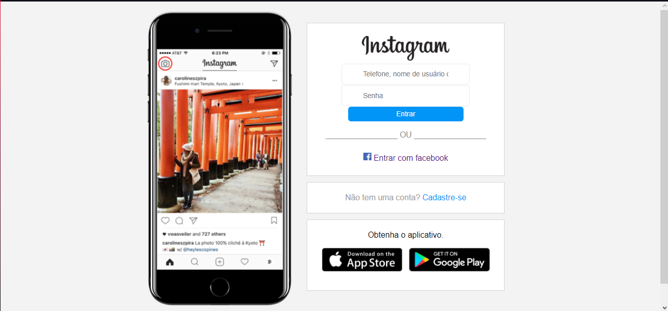 GitHub - Samir-Carvalho/Dio-Recriando-Pagina-Instagram-HTML: Recriando ...