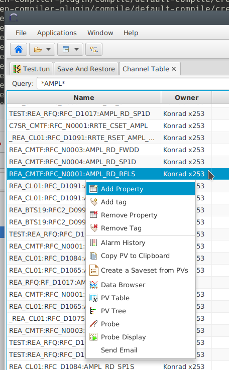 Unable to find "Show Channel Info" and "Modify Channel" in PV context menu · Issue #1169 ...