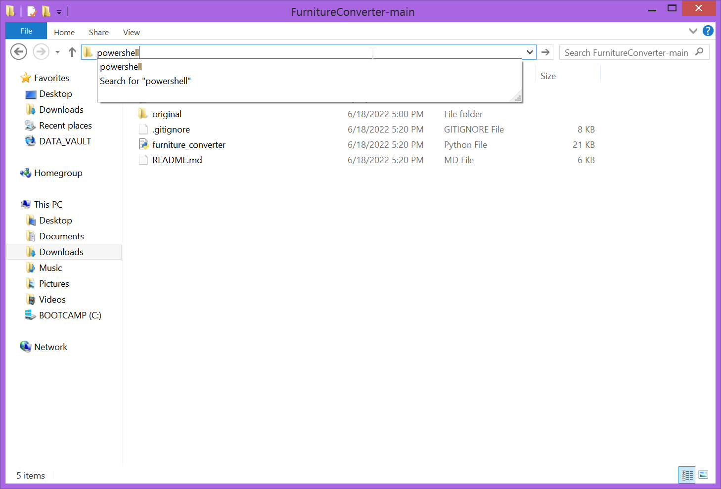 FurnitureConverter/docs/Windows_guide.md at main · elizabethcd/FurnitureConverter · GitHub
