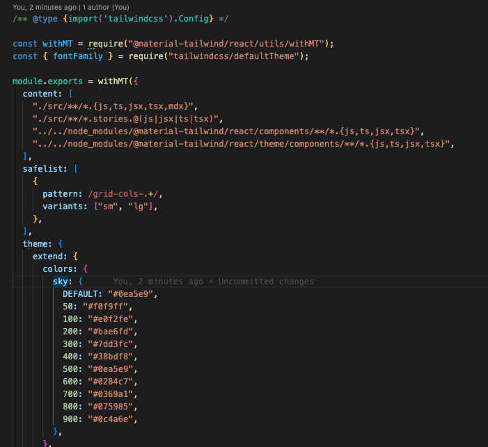 Customize Button Component To Add A Color · Issue 191 · Creativetimofficialmaterial Tailwind