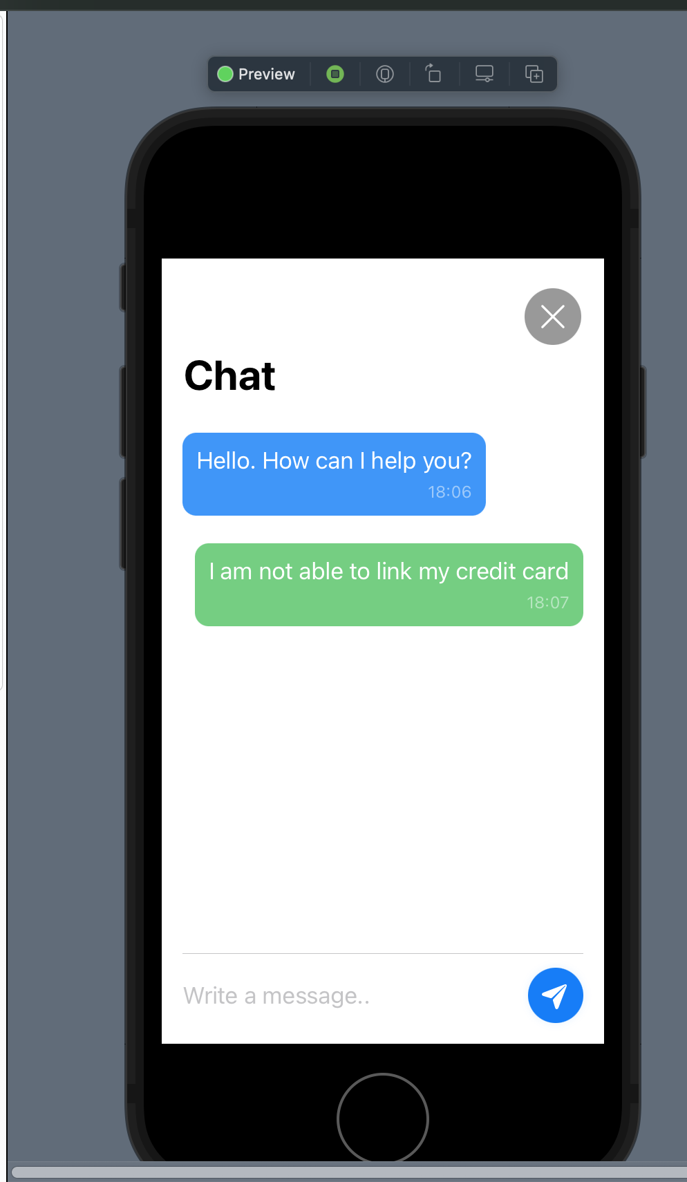 GitHub - XingZhaoDev/MiniChatUI: A simple chat ui written in SwiftUI ...