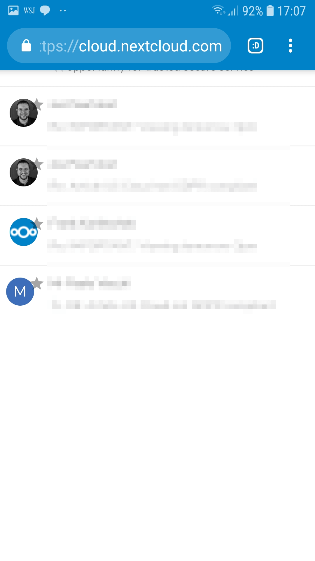 Scrolling down on mobile doesn't load more mail (Chrome/Android 8.0/Samsung S7) · Issue #1619 ...