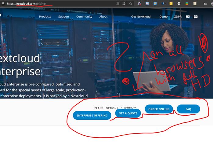 issue with buttons and alignment on full-hd · Issue #1243 · nextcloud/nextcloud.com · GitHub