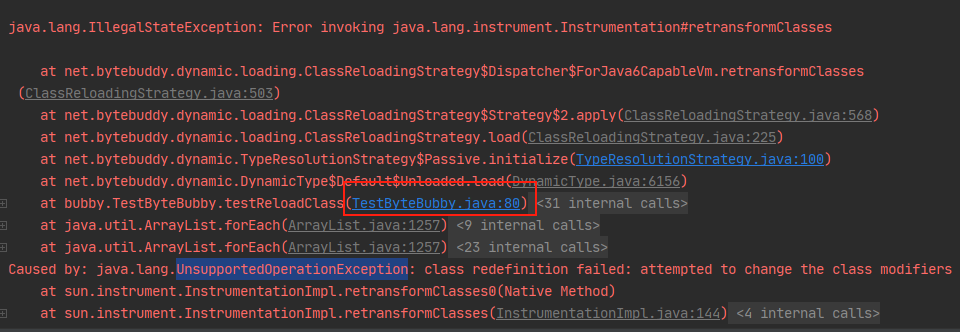 java.lang.IllegalStateException · Issue #890 · raphw/byte-buddy · GitHub