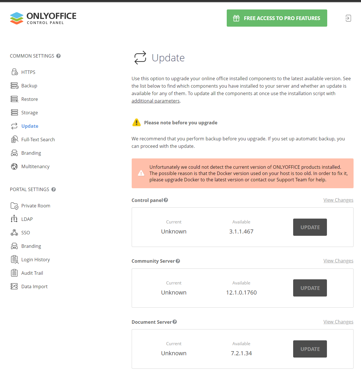 full-text search，Error while fetching data · Issue #173 · ONLYOFFICE/Docker-CommunityServer · GitHub