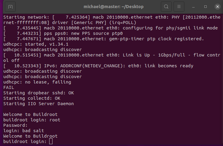 Buildroot Login Fail with Password Error(bad salt) · polarfire-soc · Discussion #198 · GitHub