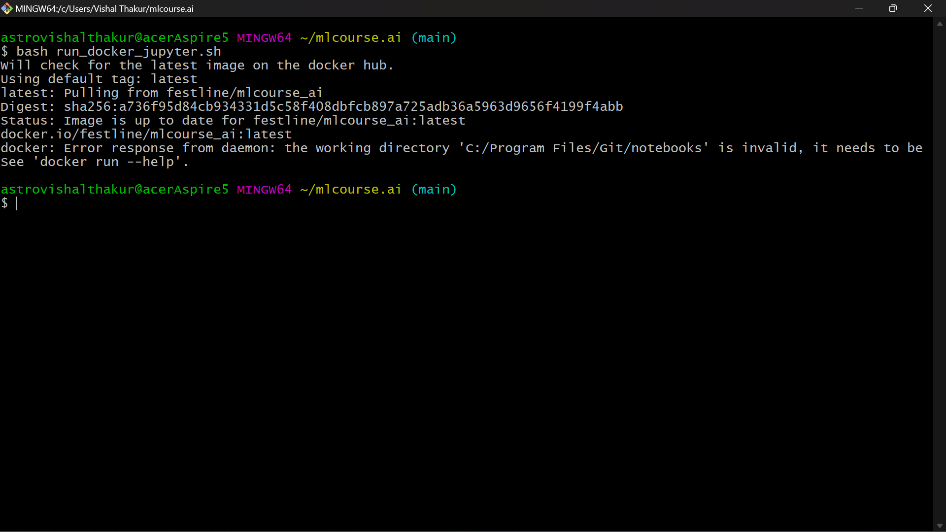 Issue on page /book/prereqs/docker.html · Issue #706 · Yorko/mlcourse.ai · GitHub