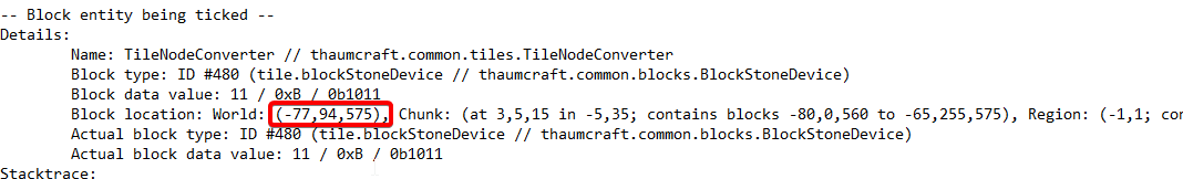 Server gets stuck in infinite loop after 1 second with exception · Issue #11797 · GTNewHorizons ...
