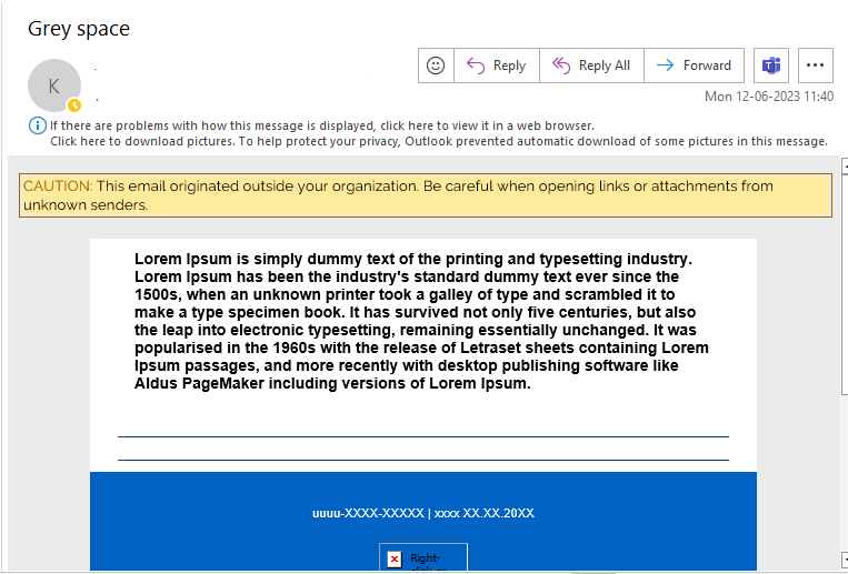 Extra Grey Space Appears In Outlook · Issue 2689 · Mjmlio Mjml · Github