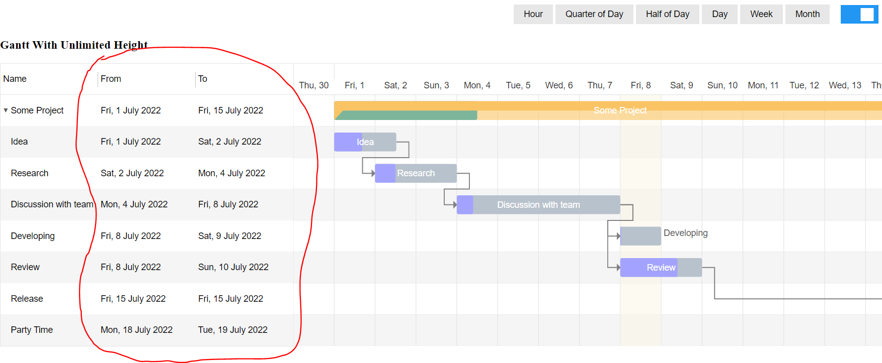 Can we customize the task list column · Issue #83 · MaTeMaTuK/gantt-task-react · GitHub