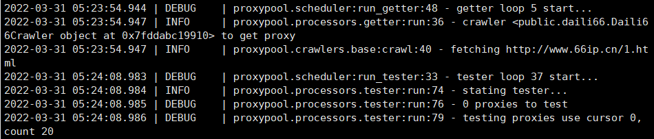 运行getter任务时，如果遇到某个网站超时，报错会直接终止getter任务 · Issue #150 · Python3WebSpider/ProxyPool · GitHub