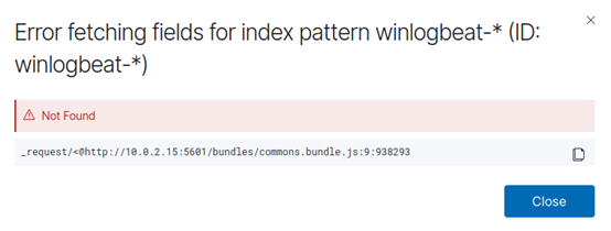 Winlogbeat error connecting to Kibana · Issue #11 · dsnslab/NetworkSecurity · GitHub