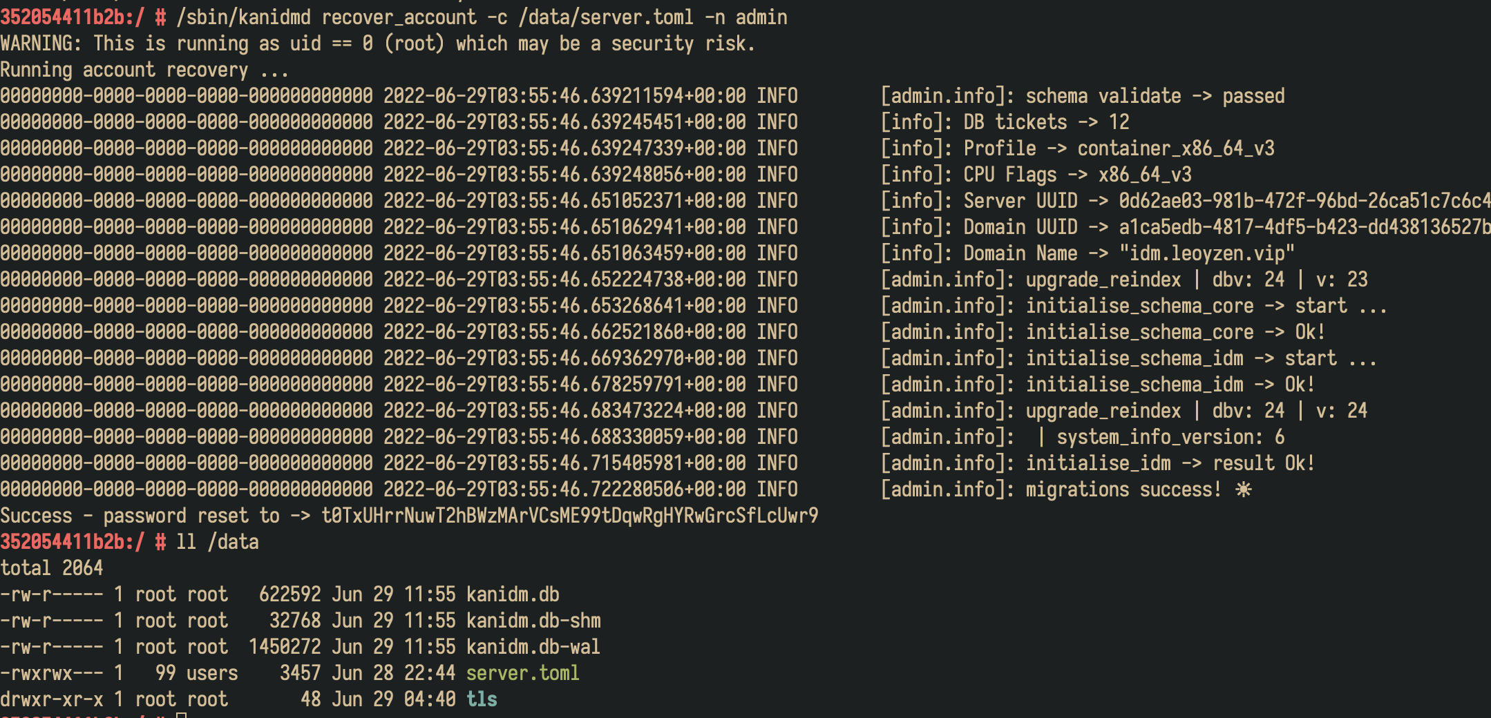 credential reset failed · Issue #873 · kanidm/kanidm · GitHub