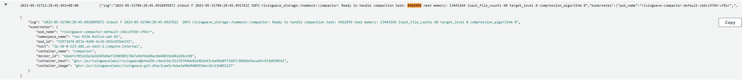 bug: compaction task stuck for hours · Issue #10209 · risingwavelabs ...