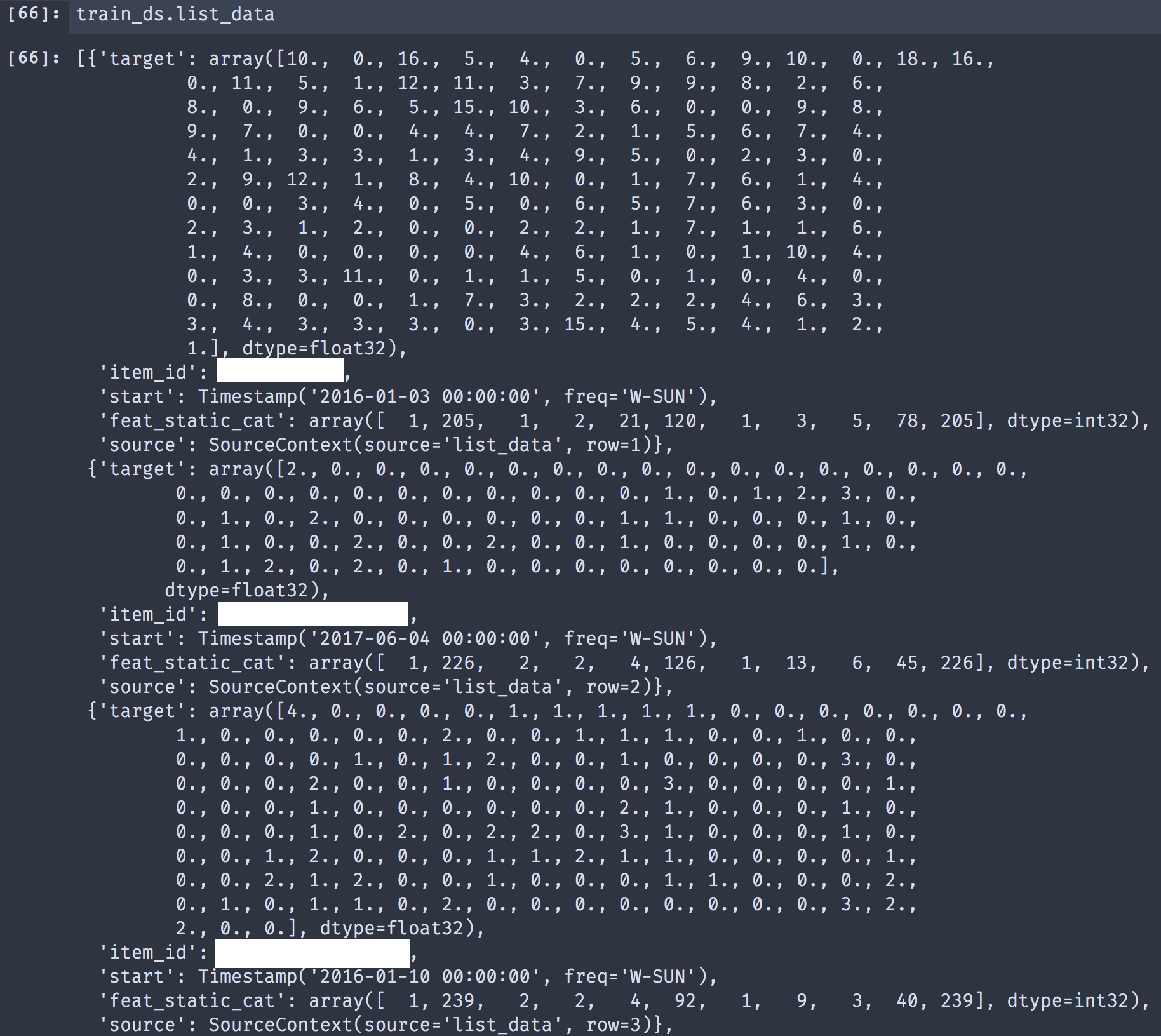 Optimizing DeepAR for large sets of sparse time series? · Issue #302 · awslabs/gluonts · GitHub