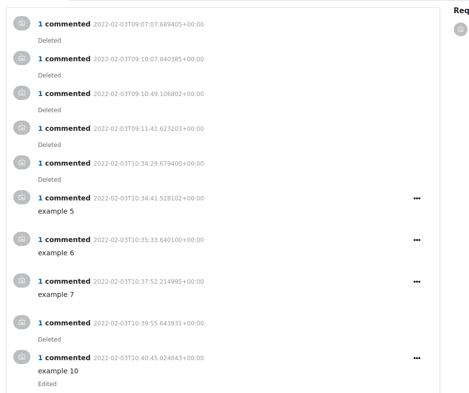 RequestDetails: Comment functionality by NRodriguezcuellar · Pull Request #119 · inveniosoftware ...