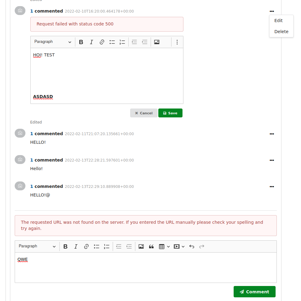RequestDetails: Comment functionality by NRodriguezcuellar · Pull Request #119 · inveniosoftware ...
