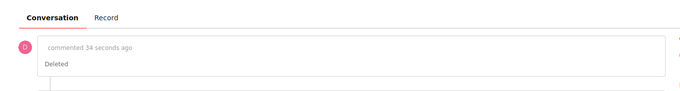 comment deletion not being handled properly · Issue #251 · inveniosoftware/invenio-requests · GitHub