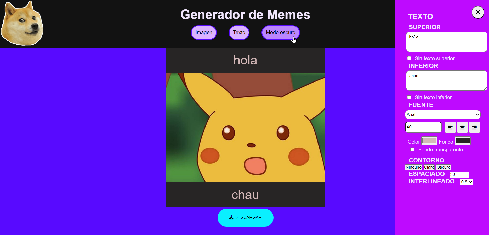 GitHub - lucianazara/generador-de-memes: Generador de memes