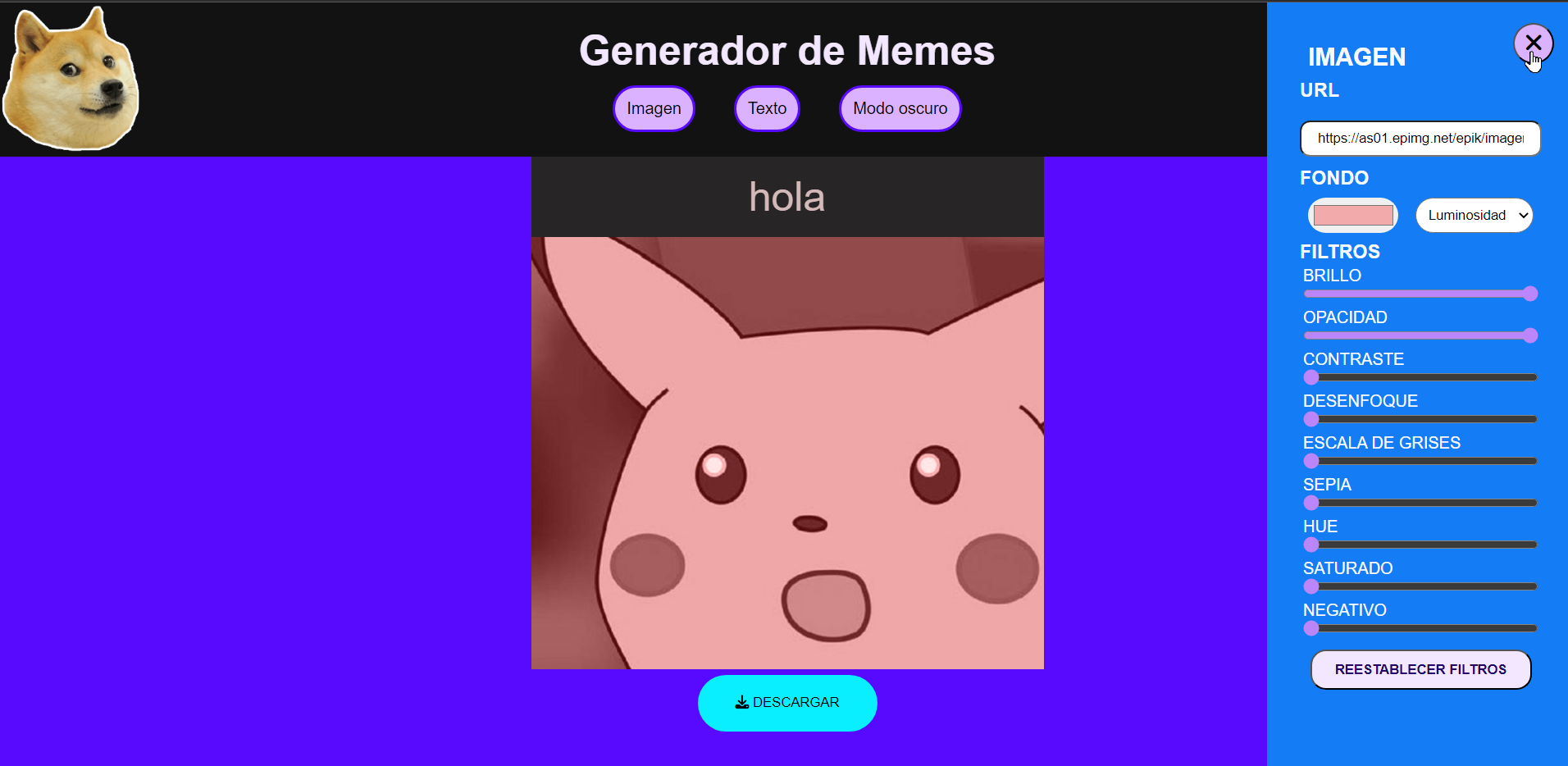 GitHub - lucianazara/generador-de-memes: Generador de memes