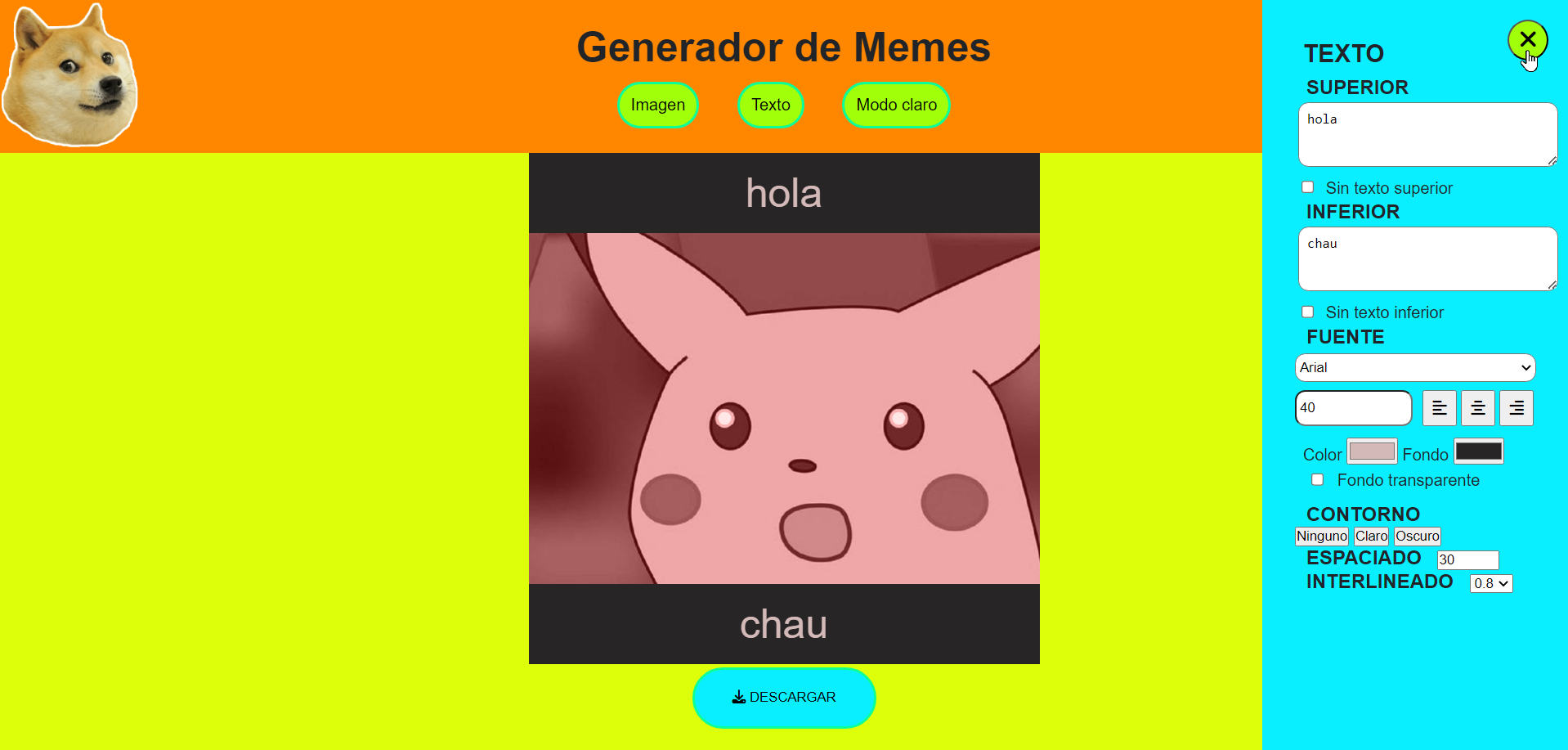 GitHub - lucianazara/generador-de-memes: Generador de memes
