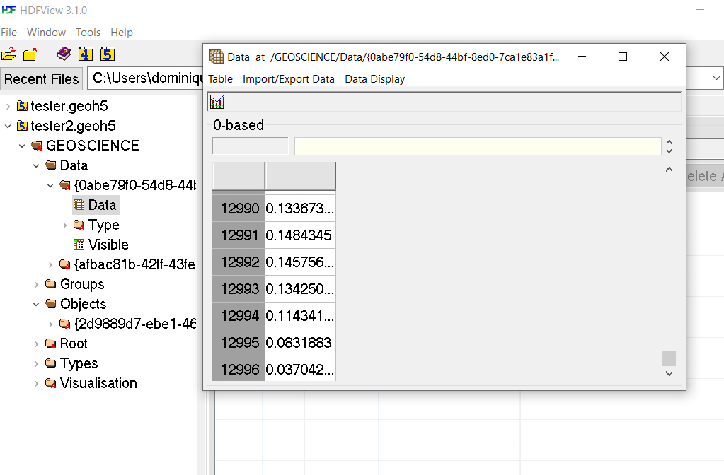 BlockModel values could not broadcast input array from shape (13000,) into shape (12500 ...