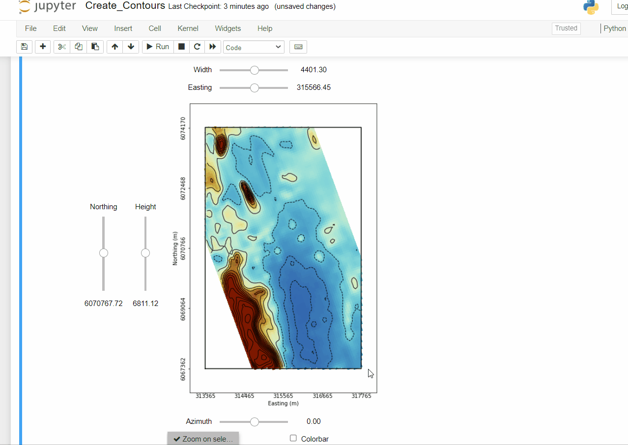 Add Colorbar to contouring app · Issue #92 · MiraGeoscience/geoapps · GitHub