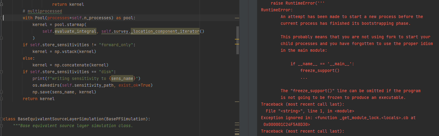 Multiprocessing crash on Windows · Issue #1169 · simpeg/simpeg · GitHub