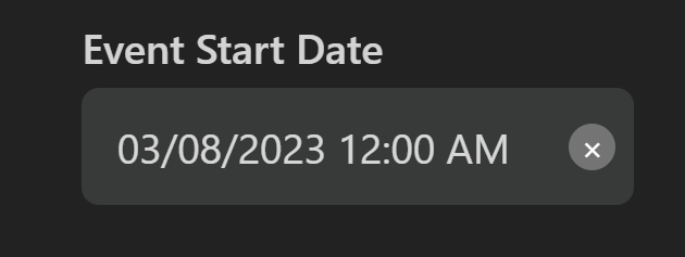 The Datepicker Clear Button Is Off Centered Only On Windows · Issue 3974 · Hacker0x01 React