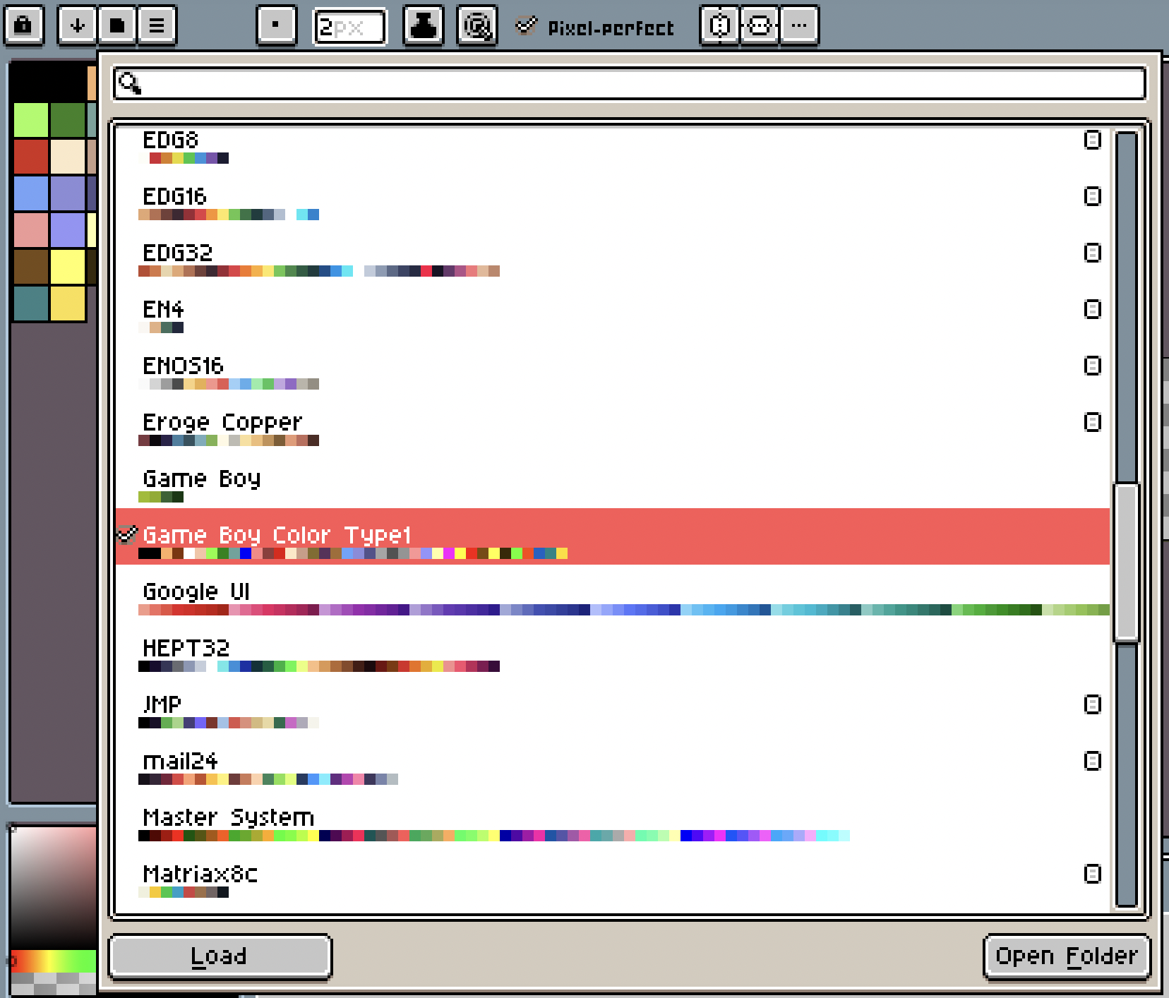 Support for GBC Color Palletes · Issue #3911 · aseprite/aseprite · GitHub