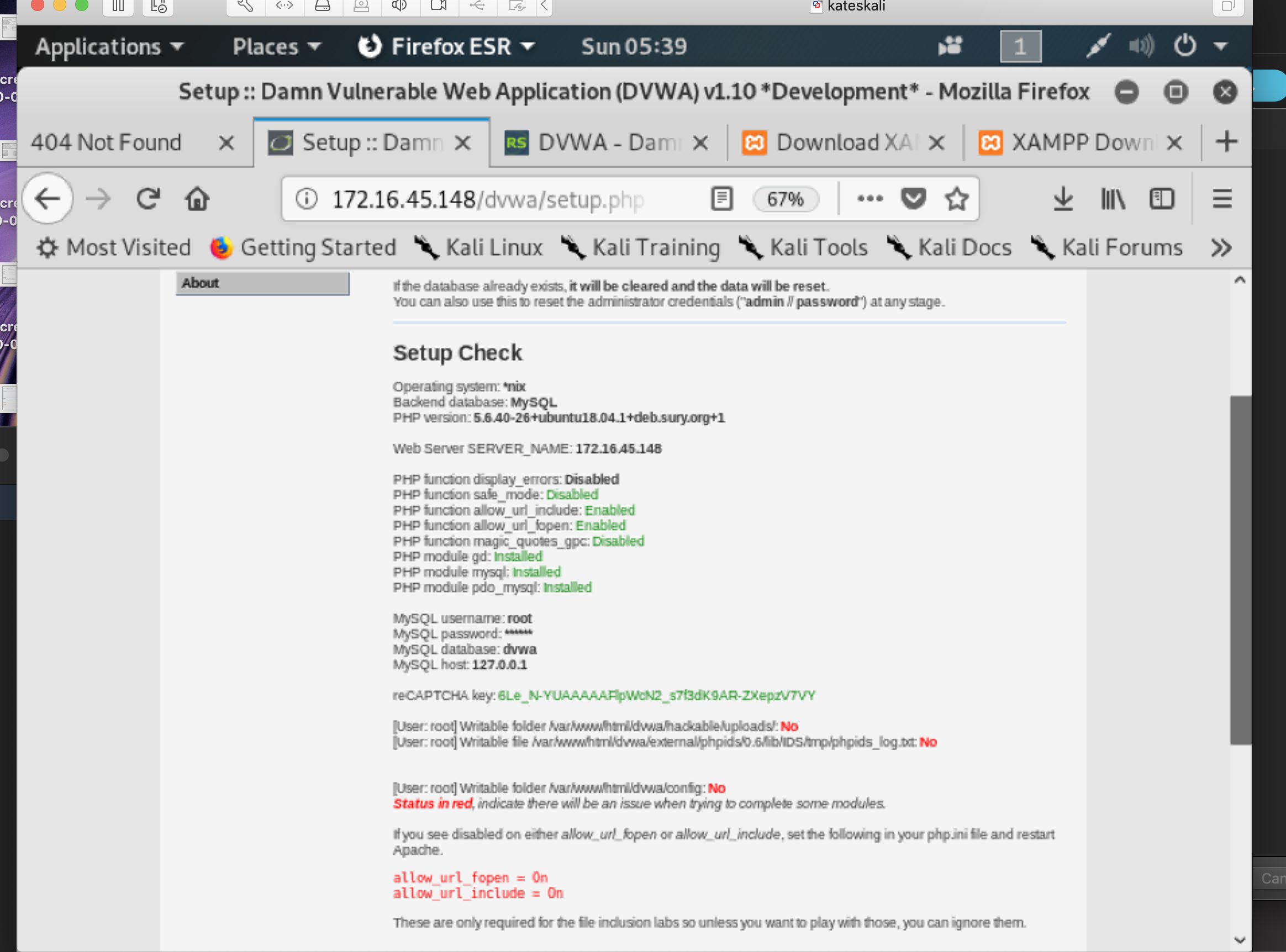 Could not connect to the MySQL service. Please check the config file. · Issue #318 · digininja ...