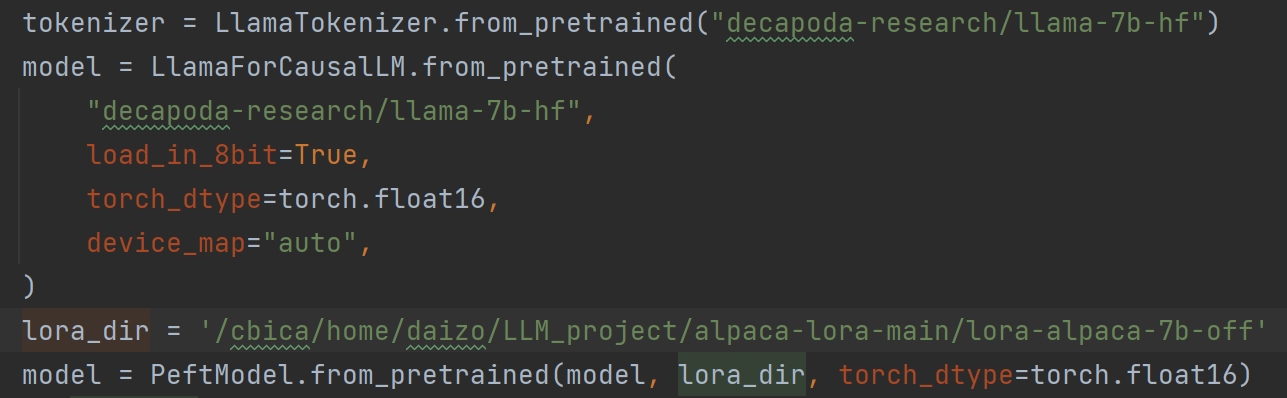 Cannot load cumtomized lora weights · Issue #559 · tloen/alpaca-lora · GitHub
