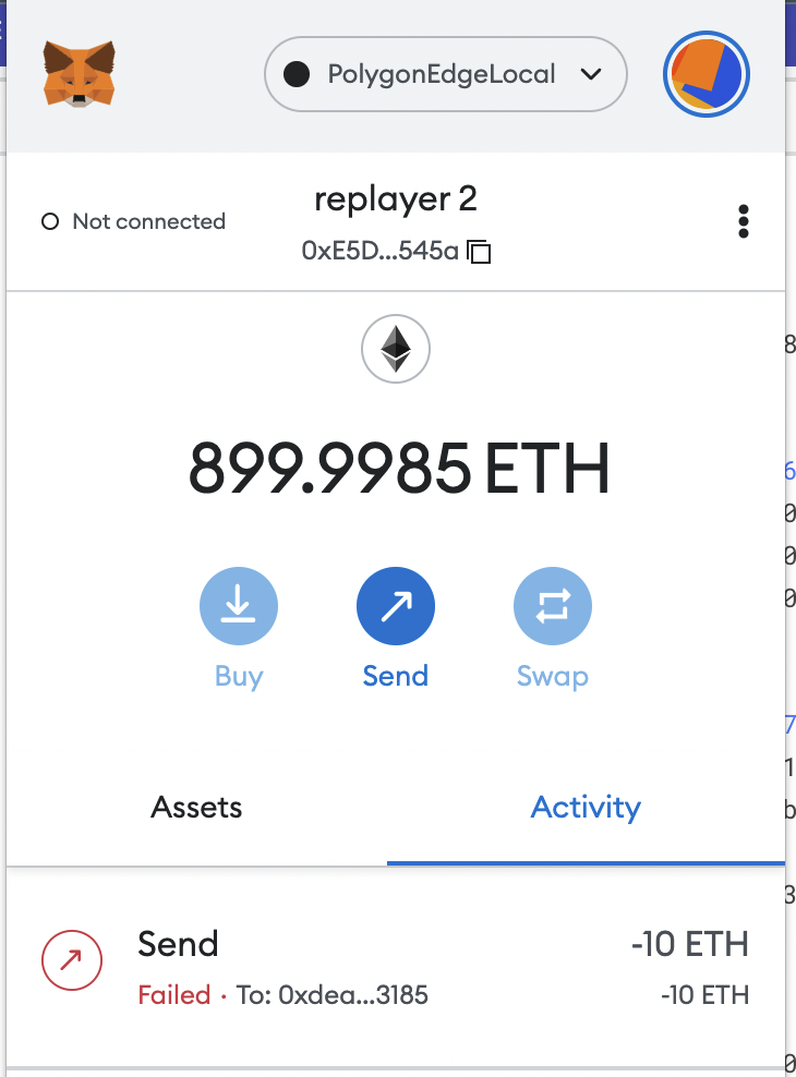 Approve ERC20 token transfer stuck! · Issue #606 · 0xPolygon/polygon-edge · GitHub