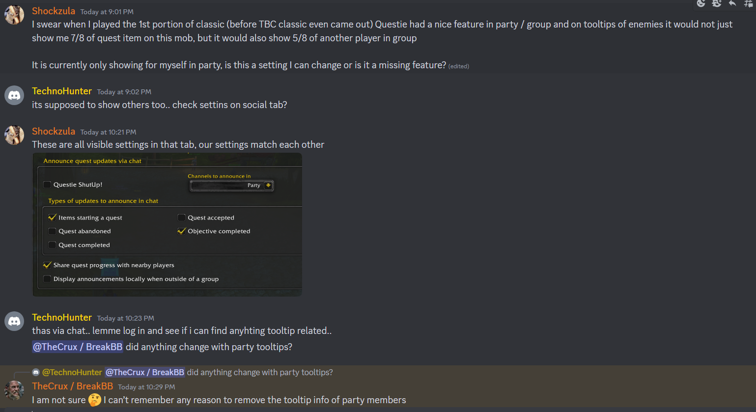 tooltip info for party members seems missing in era as reported by Shockzula · Issue #4910 ...