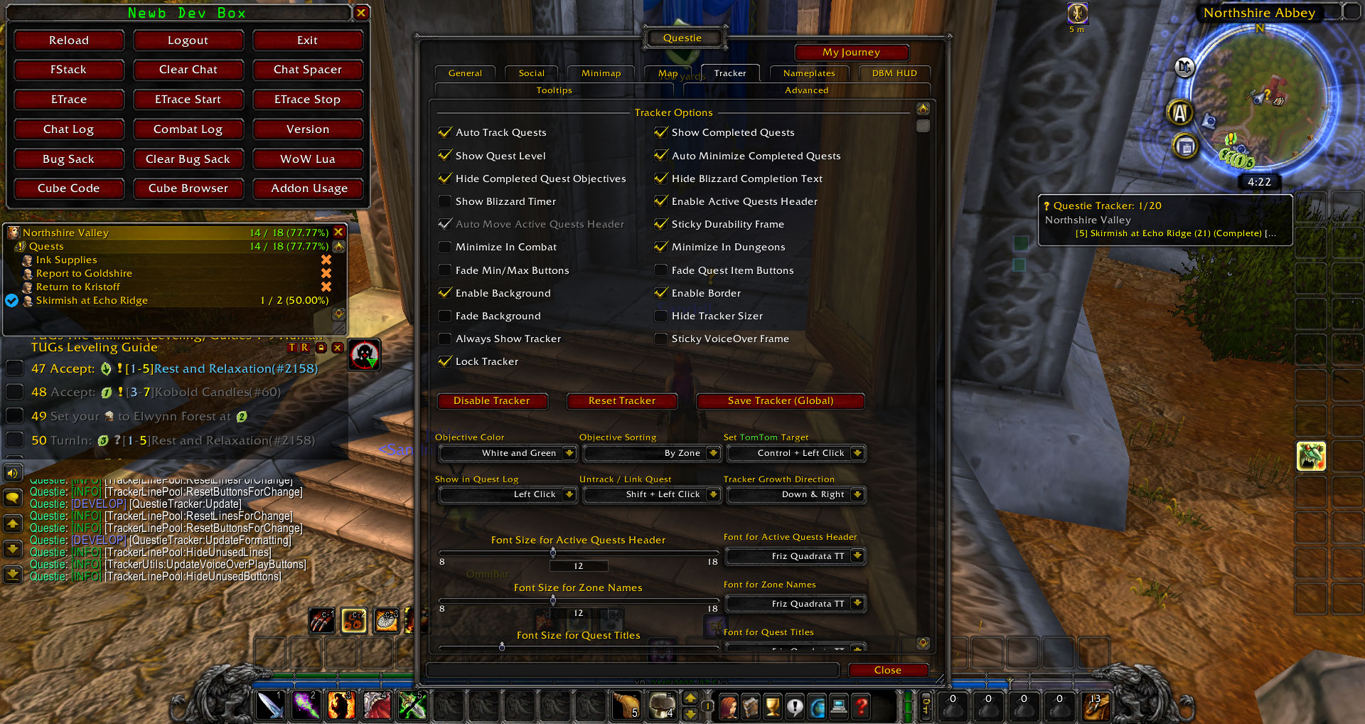 What happened to the "Compress" option for completed quests (tracker)? · Issue #5020 · Questie ...